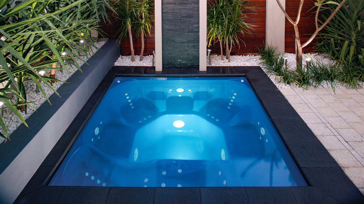 The Square Dream Spa - hot tub hydrotherapy - Imagine Pools