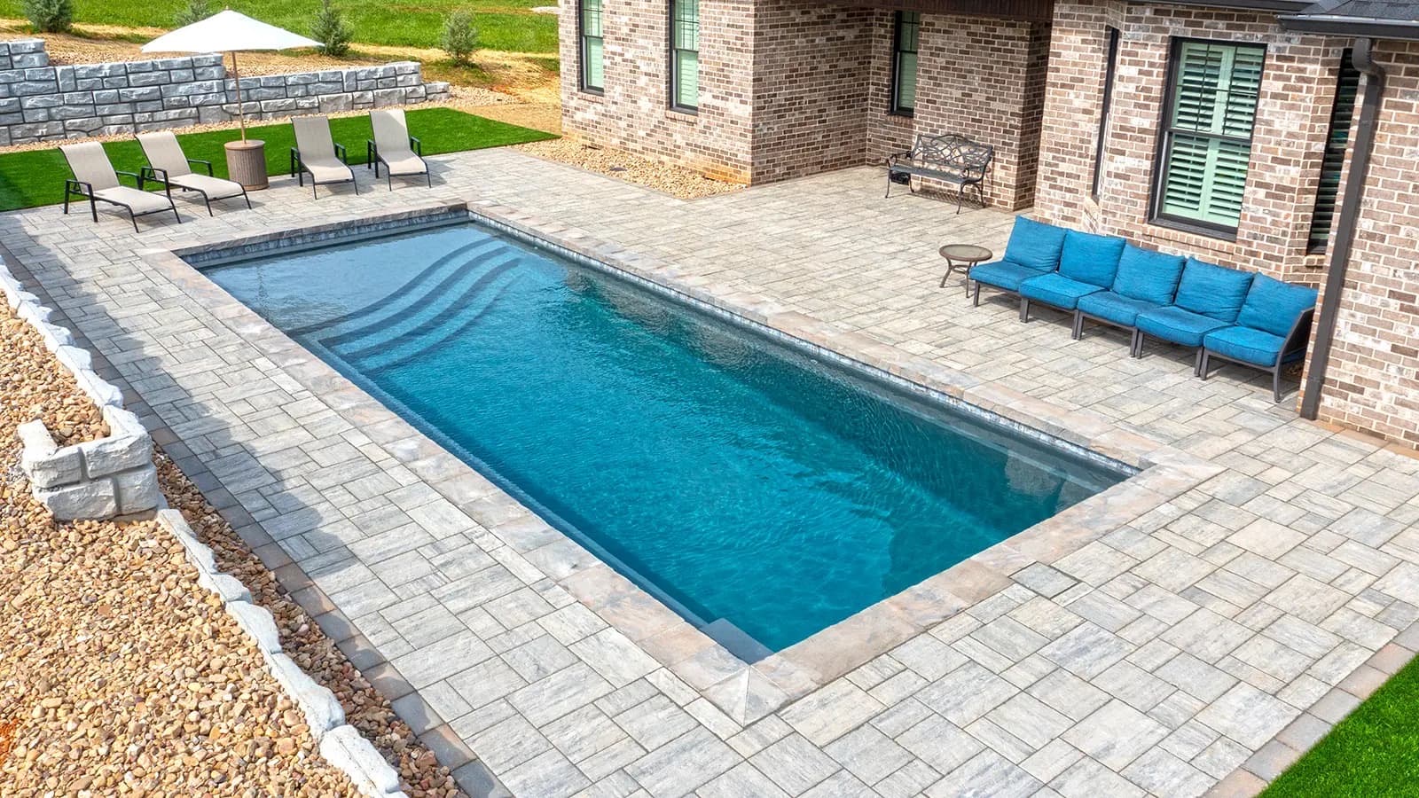 The Bliss - fiberglass swimming pool (new!) - Imagine Pools